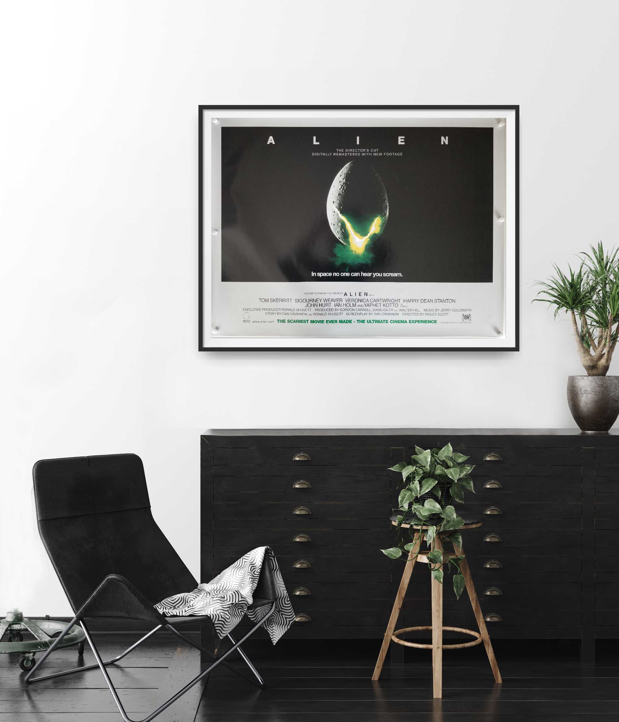 Alien (1979) Original UK Quad Cinema Poster 2003 RR - Cinema Poster Gallery