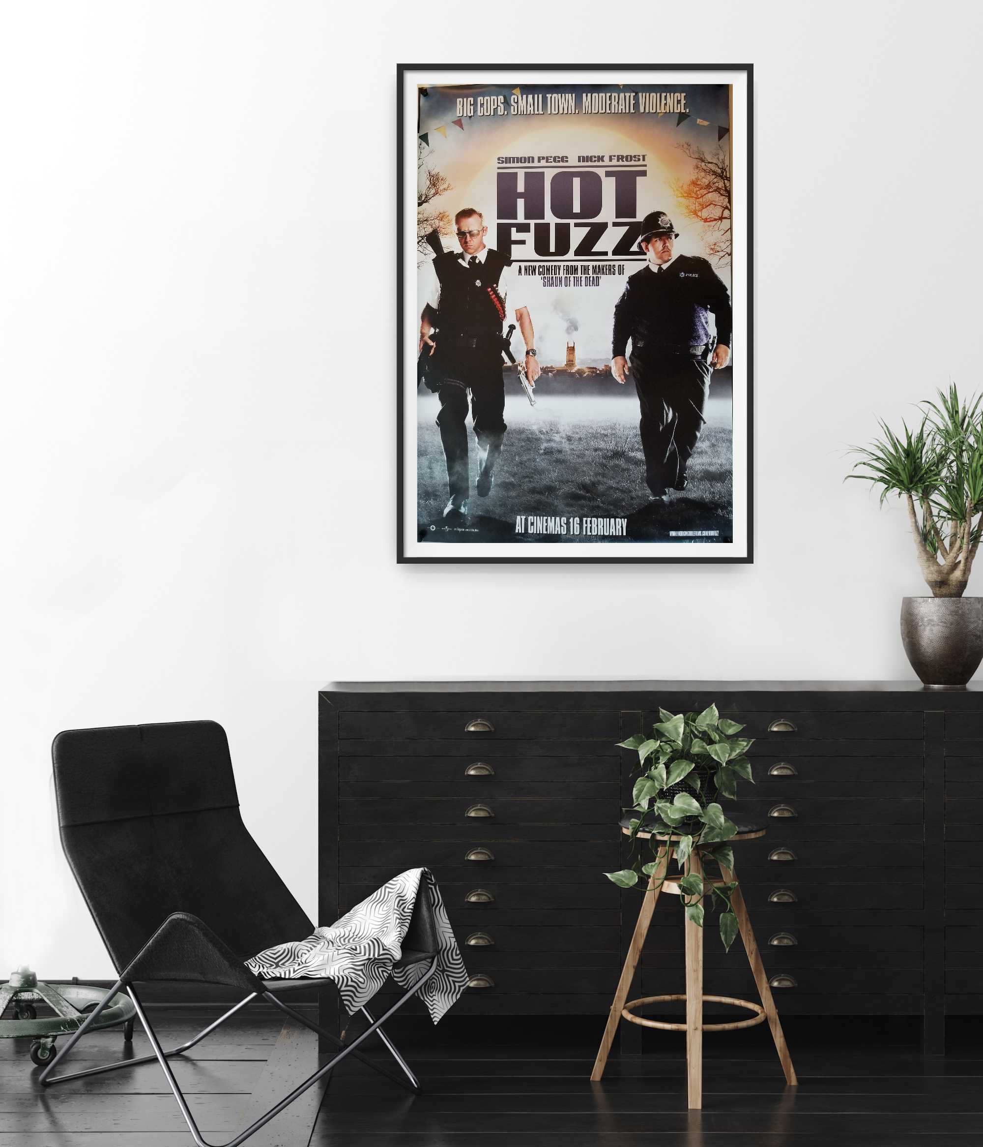 Hot Fuzz (2007) Original One Sheet Poster - Cinema Poster Gallery