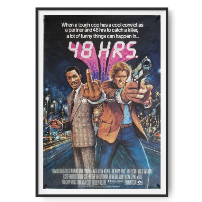 48 Hours (1982) Original US One Sheet Poster - Cinema Poster Gallery