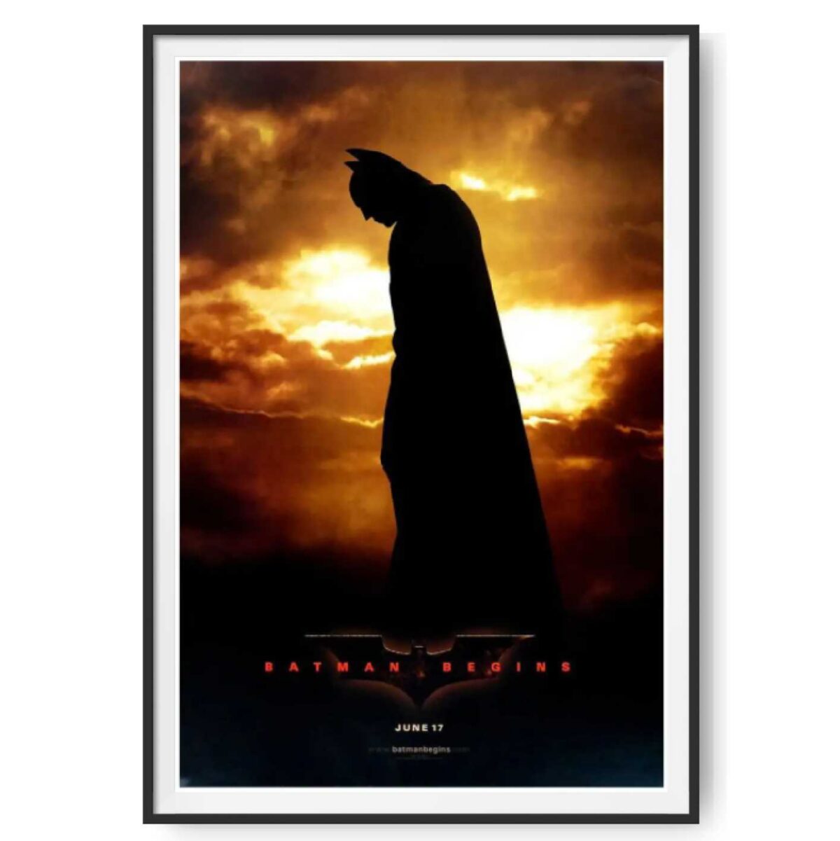 Batman Begins (2005) Original US One Sheet Poster - Cinema Poster Gallery