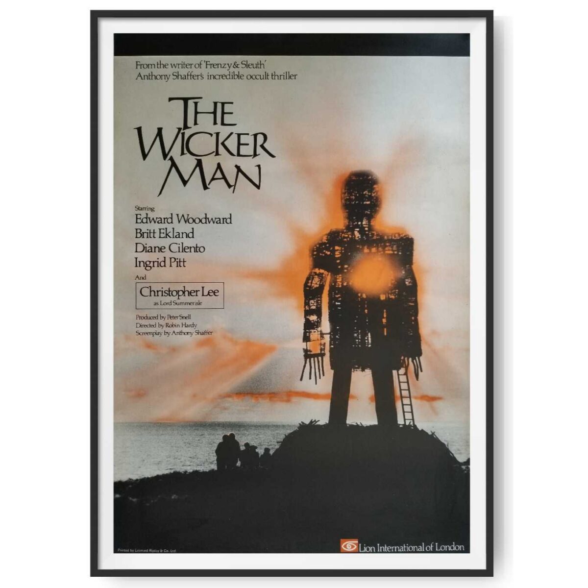 Wicker Man (1973) Original UK One Sheet Poster - Cinema Poster Gallery