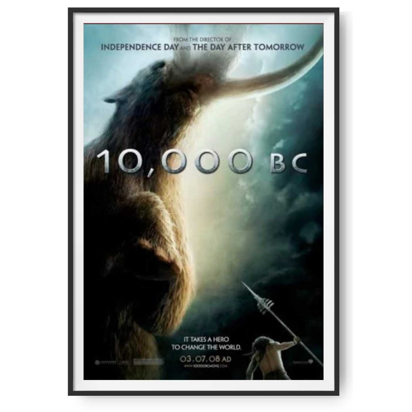 10,000 BC (2008) Original US One Sheet Poster - Cinema Poster Gallery