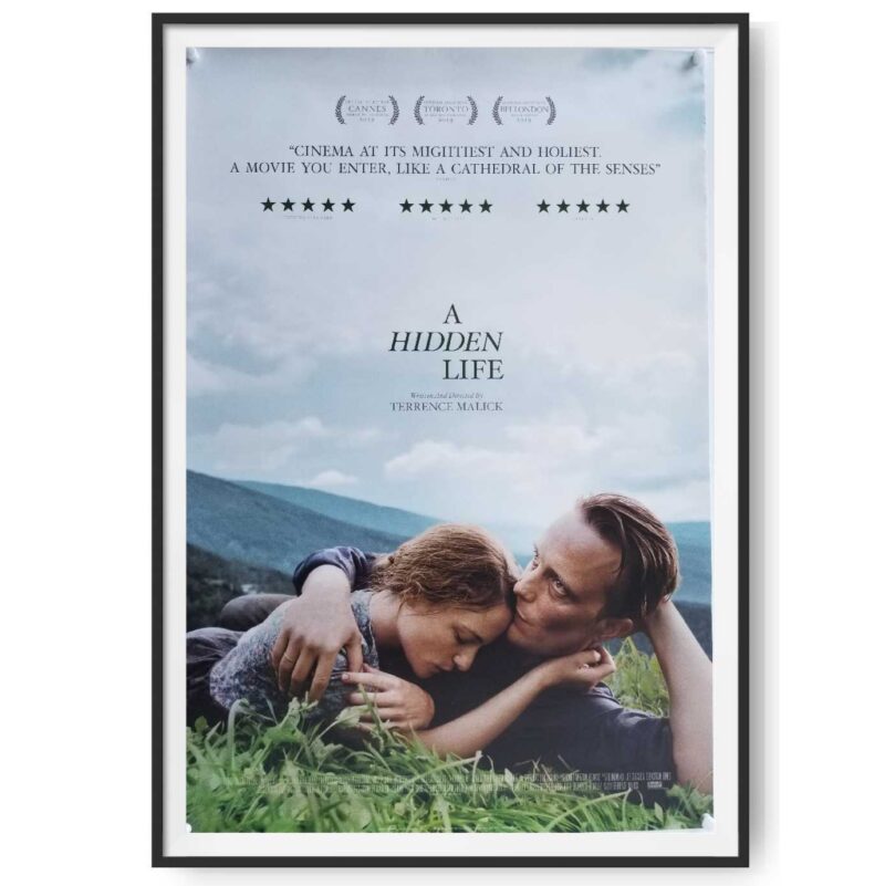 A Hidden Life (2019) Original UK One Sheet Poster - Cinema Poster Gallery