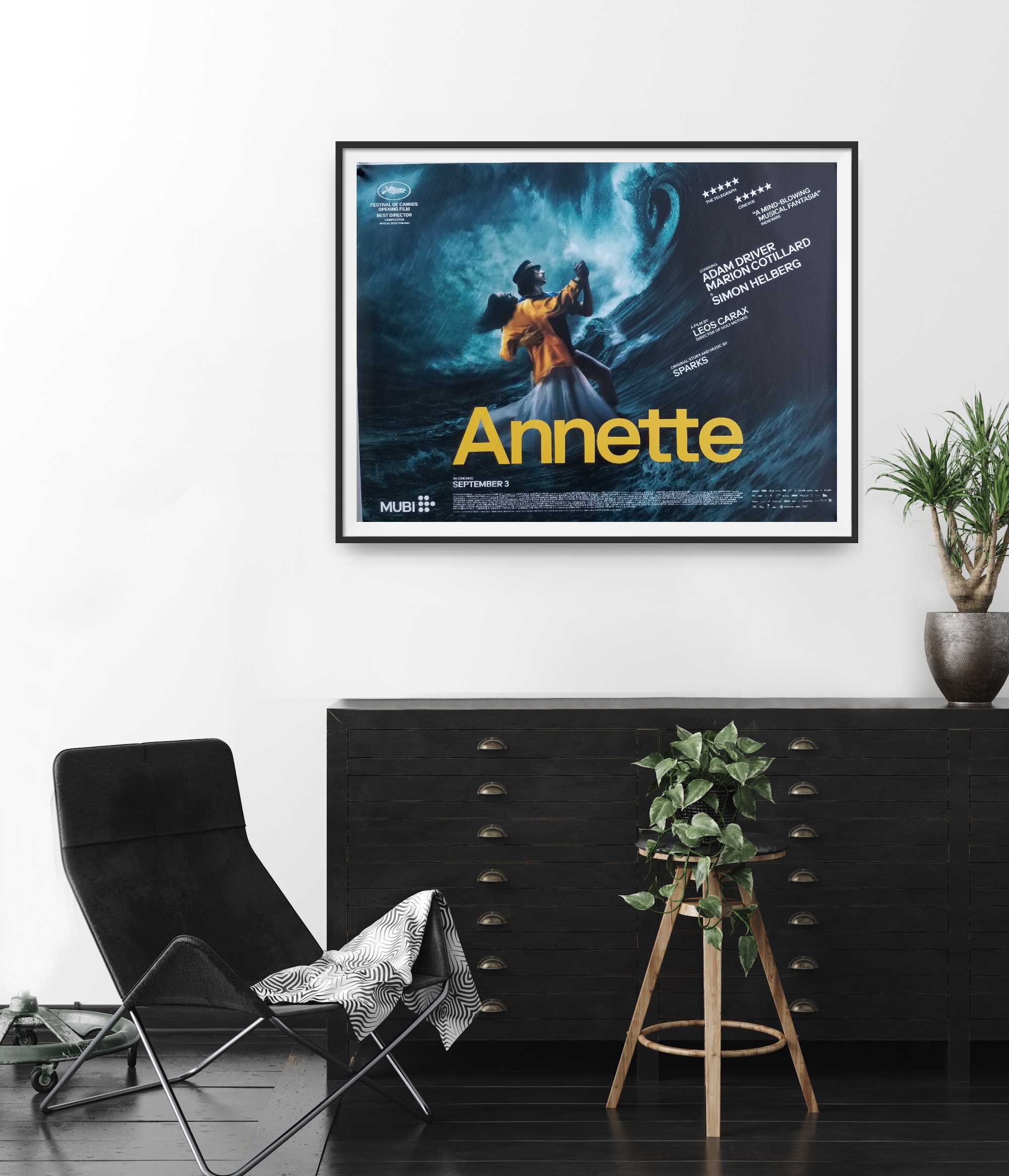 Annette (2021) Original UK Quad Poster - Cinema Poster Gallery