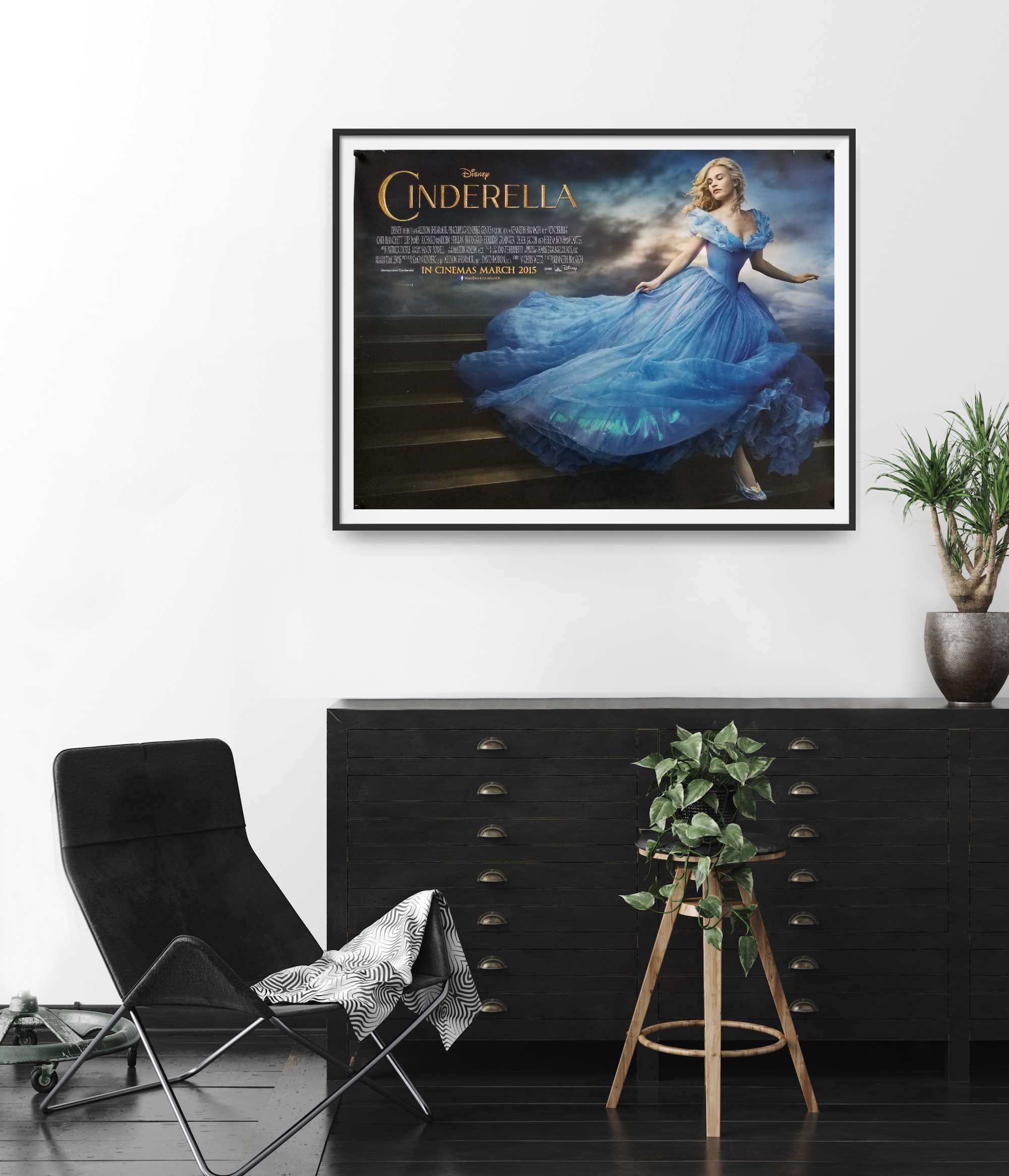 Cinderella (2015) Original UK Quad Poster - Cinema Poster Gallery
