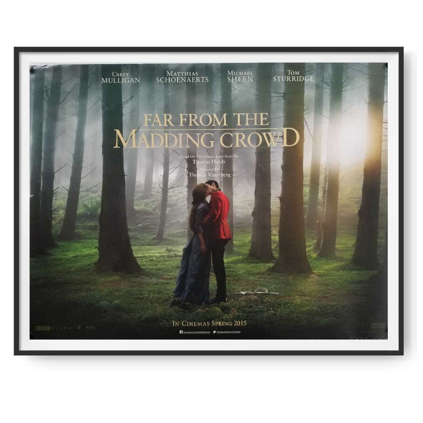 Far from the Madding Crowd (2015) Original UK Quad Poster - Cinema ...