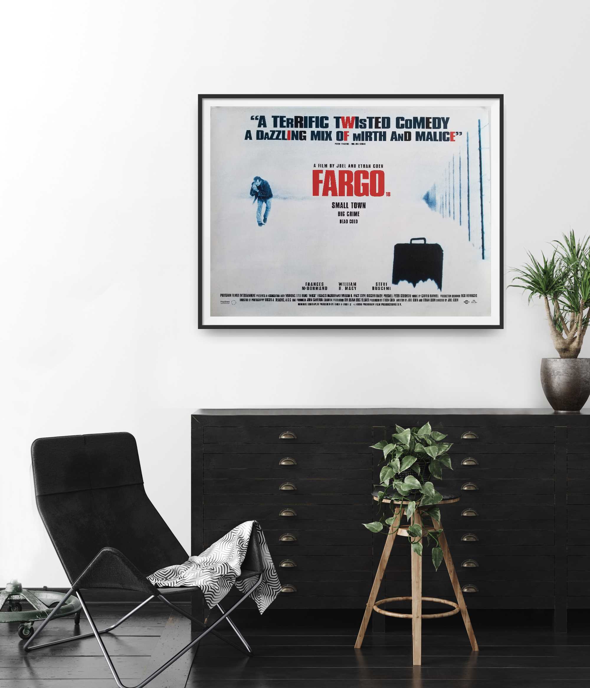 Fargo (1996) Original UK Quad Poster - Cinema Poster Gallery