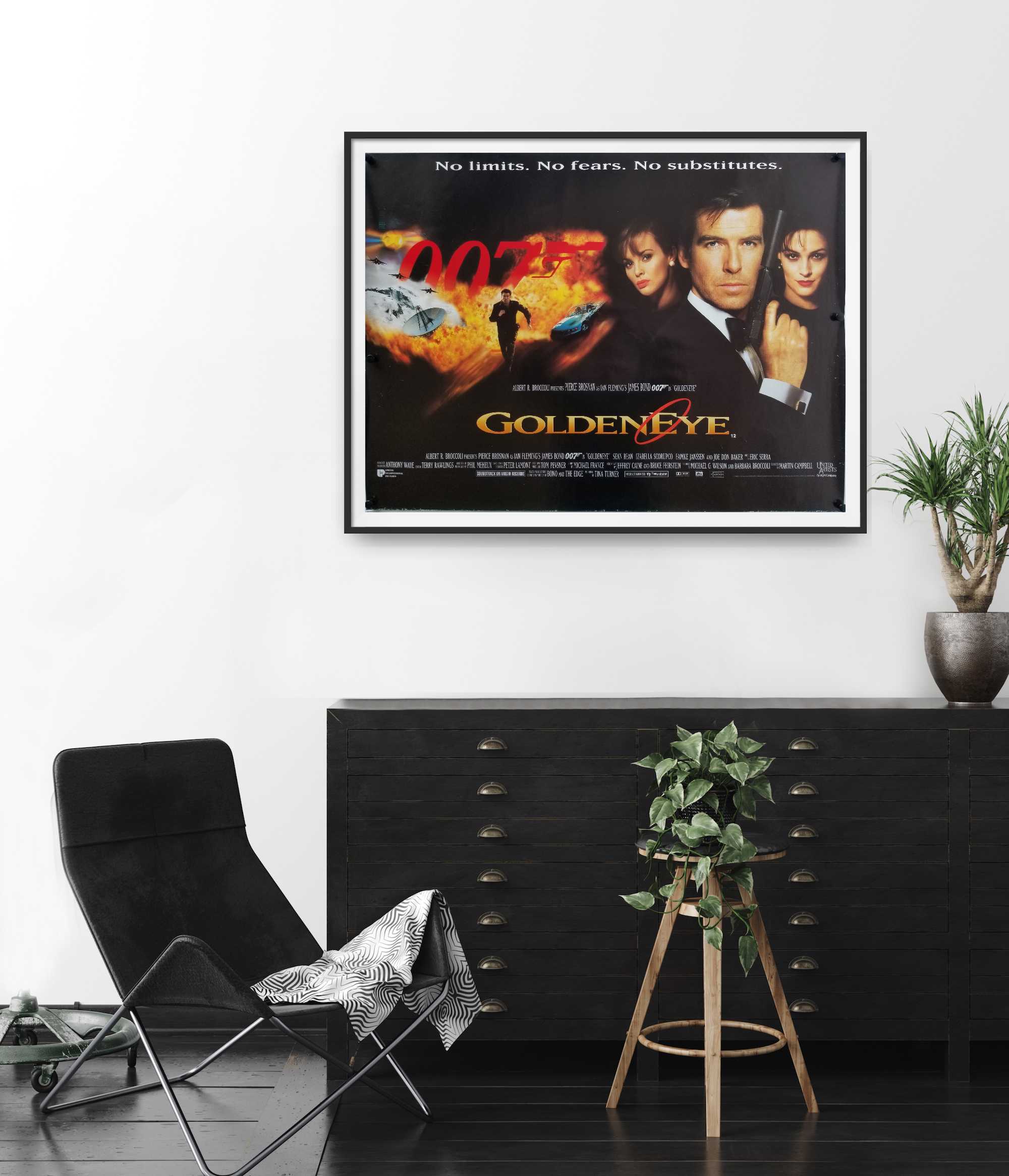 GoldenEye (1995) Original UK Quad Poster - Cinema Poster Gallery