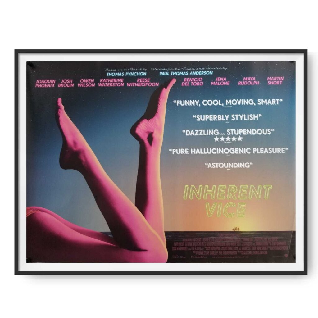Inherent Vice (2014) Original UK Quad Poster - Cinema Poster Gallery