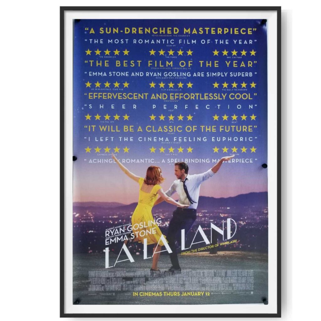 La La Land (2016) Original UK One Sheet Poster - Cinema Poster Gallery