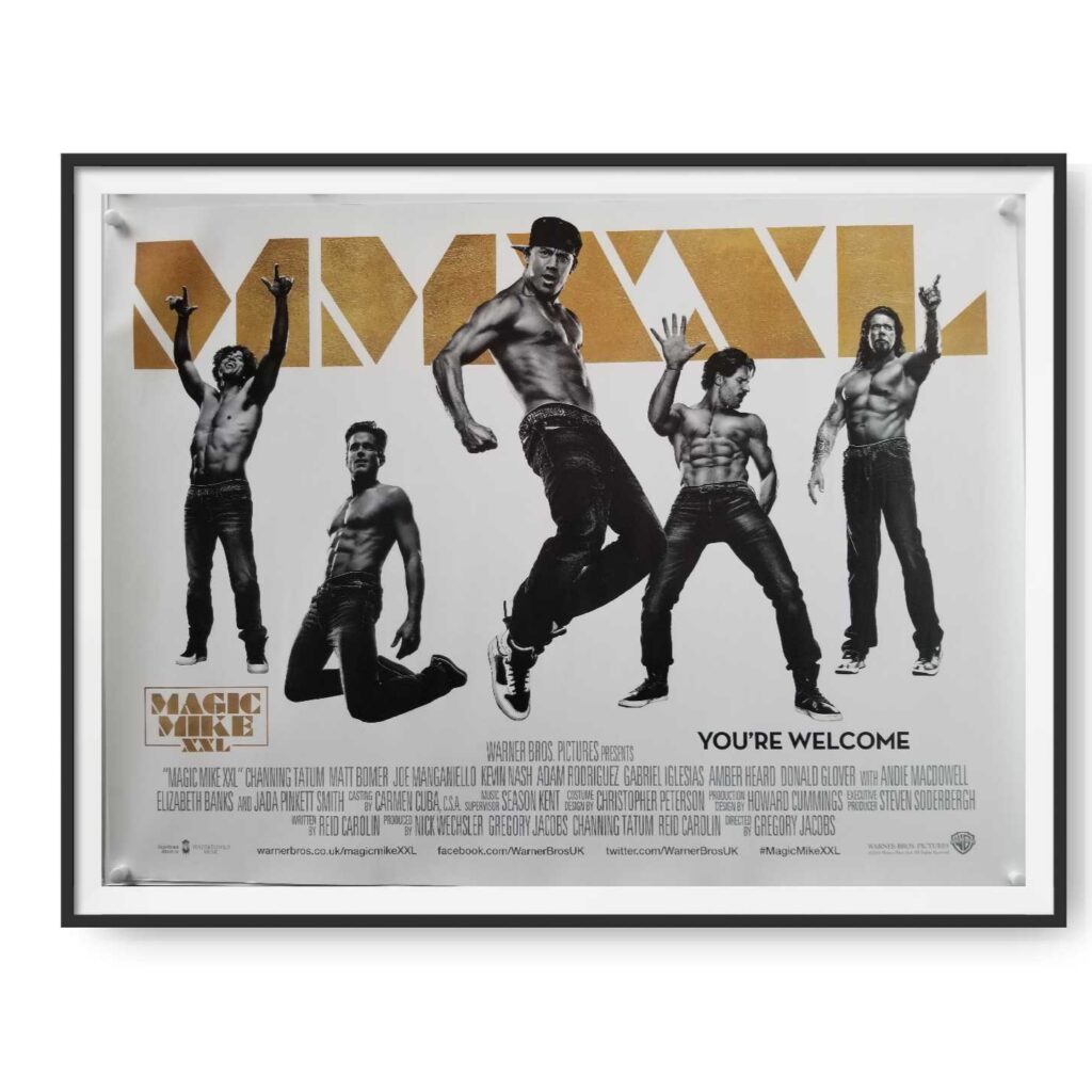 Magic Mike XXL (2015) Original UK Quad Poster - Cinema Poster Gallery
