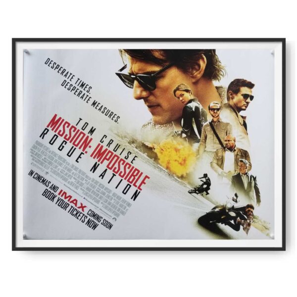 Mission: Impossible - Rogue Nation (2015) Original UK Quad Poster ...