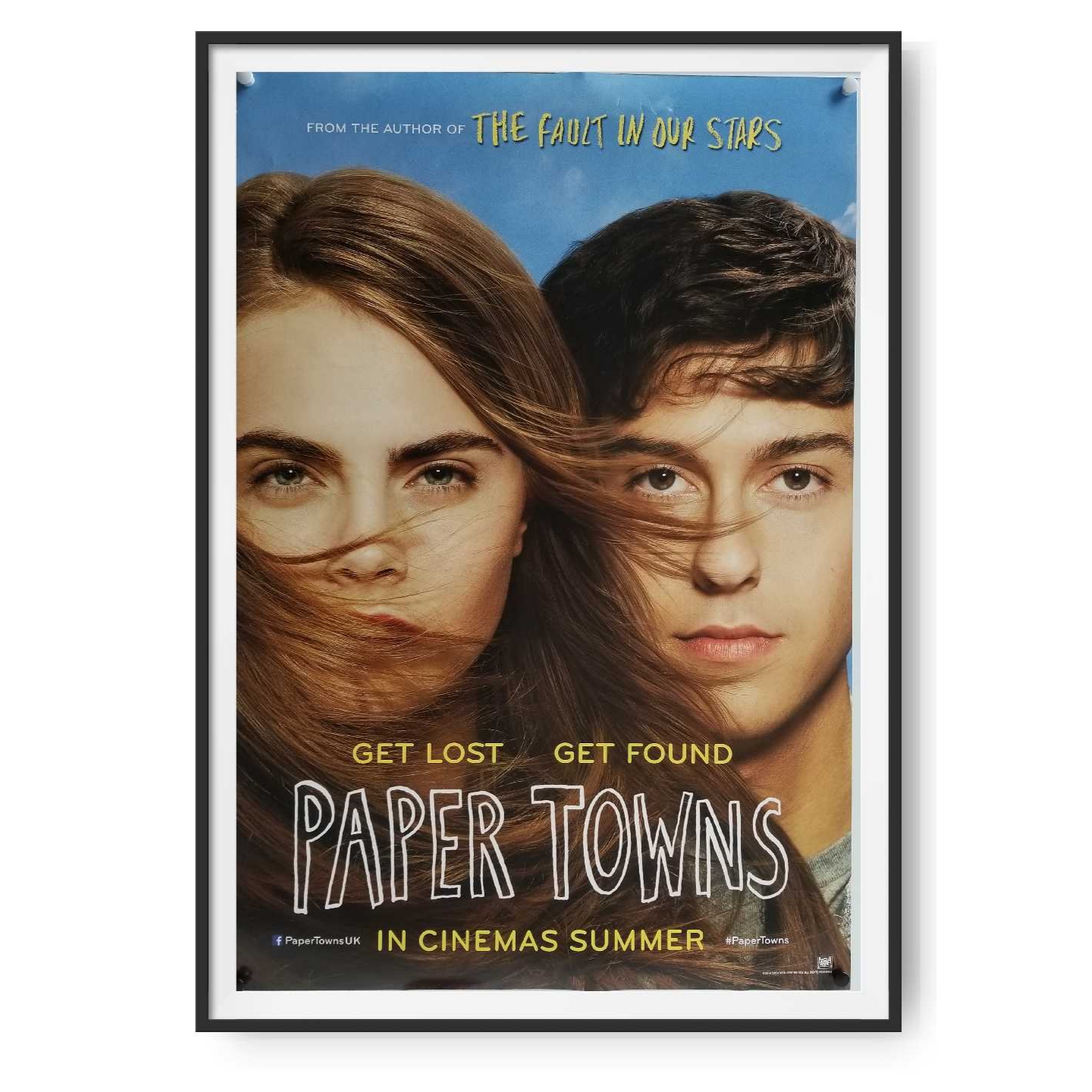 Paper Towns (2015) Original UK One Sheet Poster - Cinema Poster Gallery