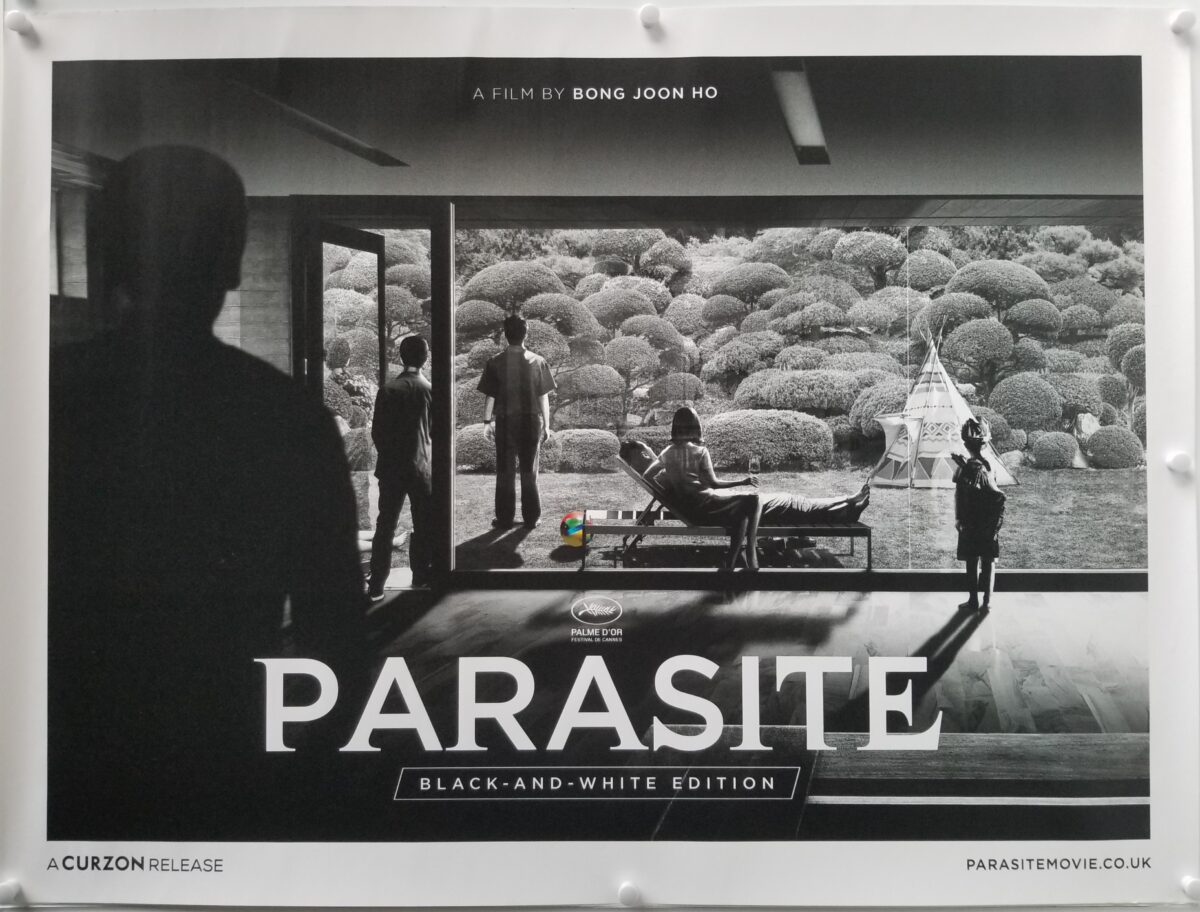 Parasite (2019) 3 x Original Advance UK Quad Posters - Cinema Poster ...