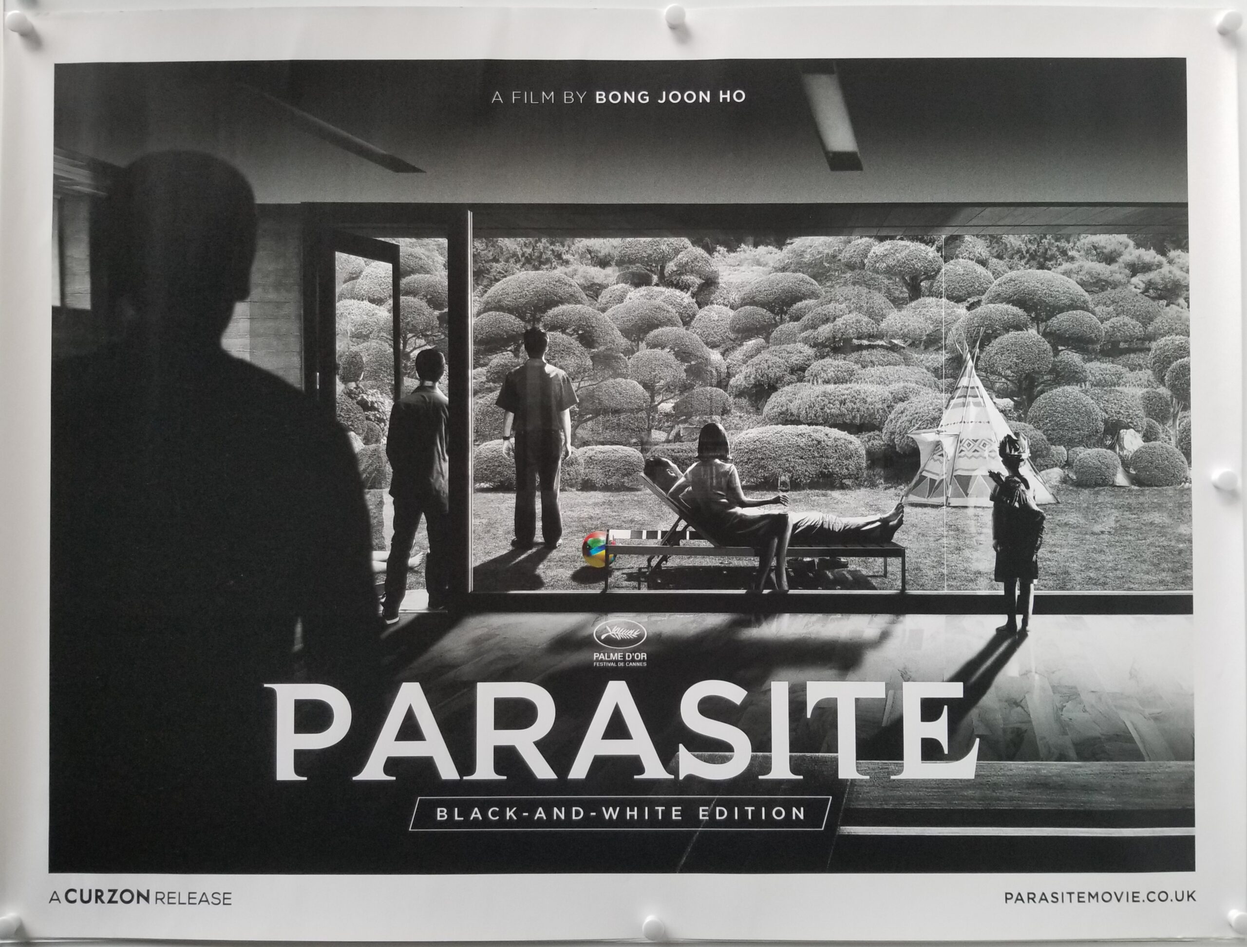 Parasite (2019) 3 x Original Advance UK Quad Posters - Cinema Poster ...