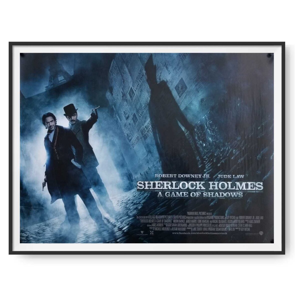 Sherlock Holmes: A Game of Shadows (2011) Original UK Quad Poster ...