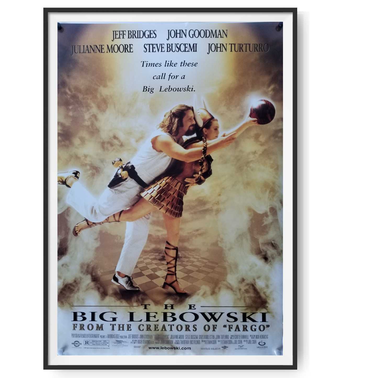 The Big Lebowski (1998) Original US One Sheet Poster - Cinema Poster ...