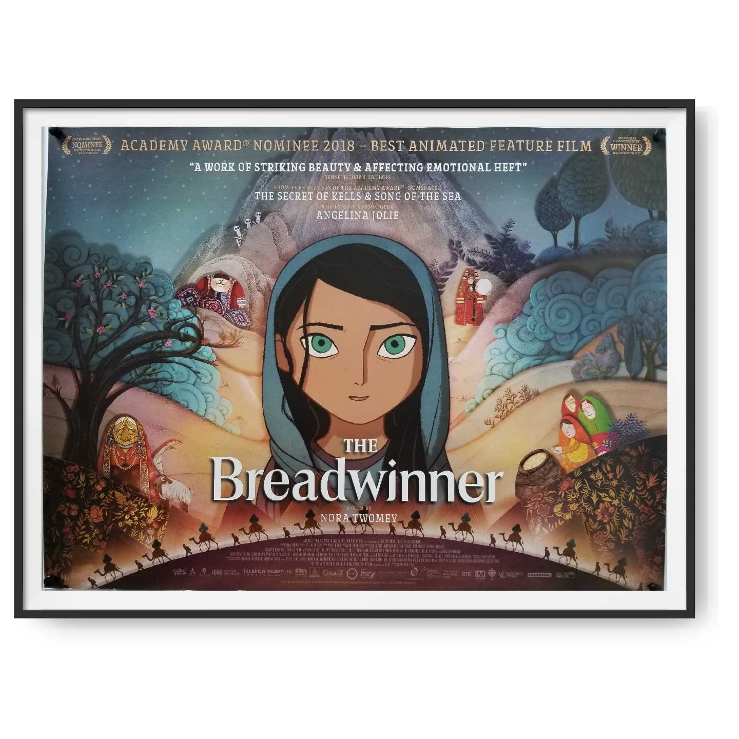 The Breadwinner (2017) Original UK Quad Poster - Cinema Poster Gallery