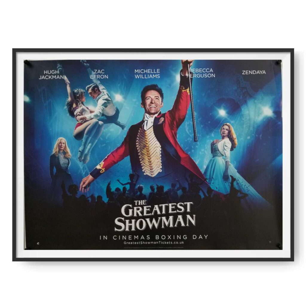 The Greatest Showman (2017) Original UK Quad Poster - Cinema Poster Gallery