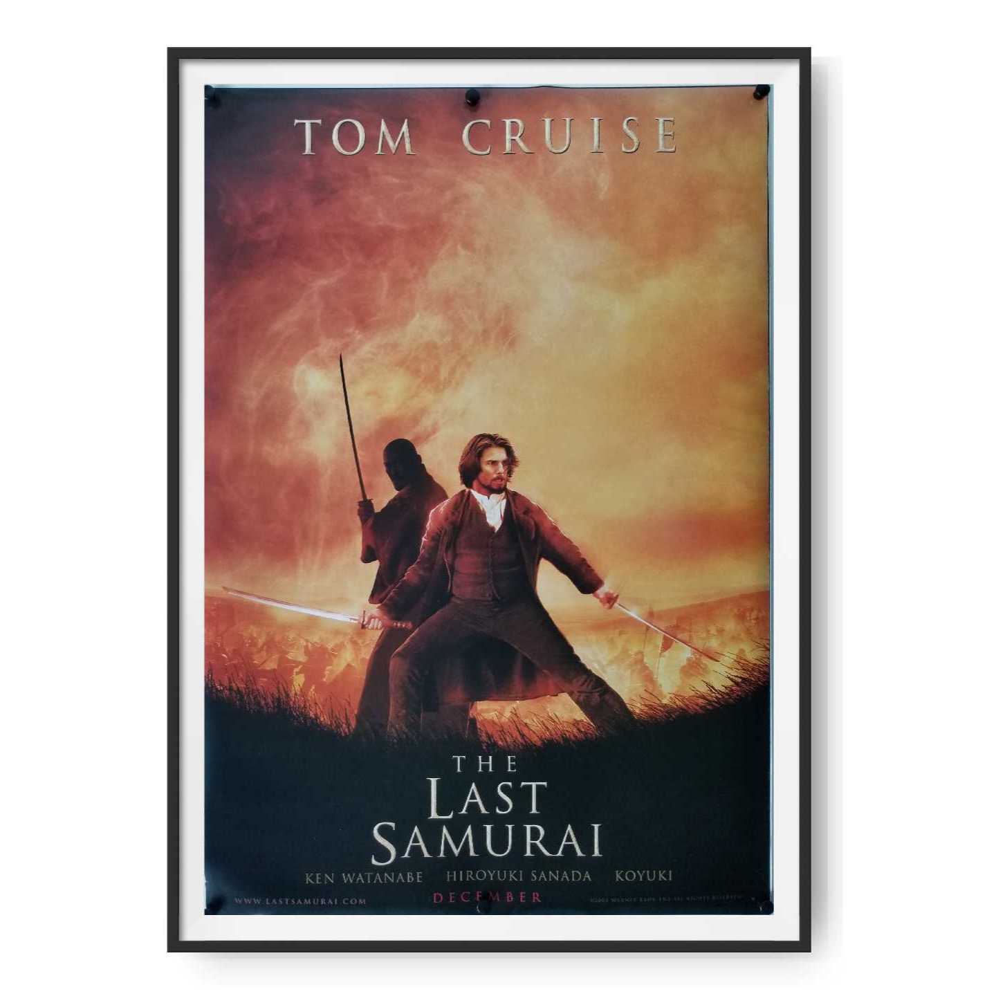 The Last Samurai (2003) Original US One Sheet Poster Style A - Cinema ...
