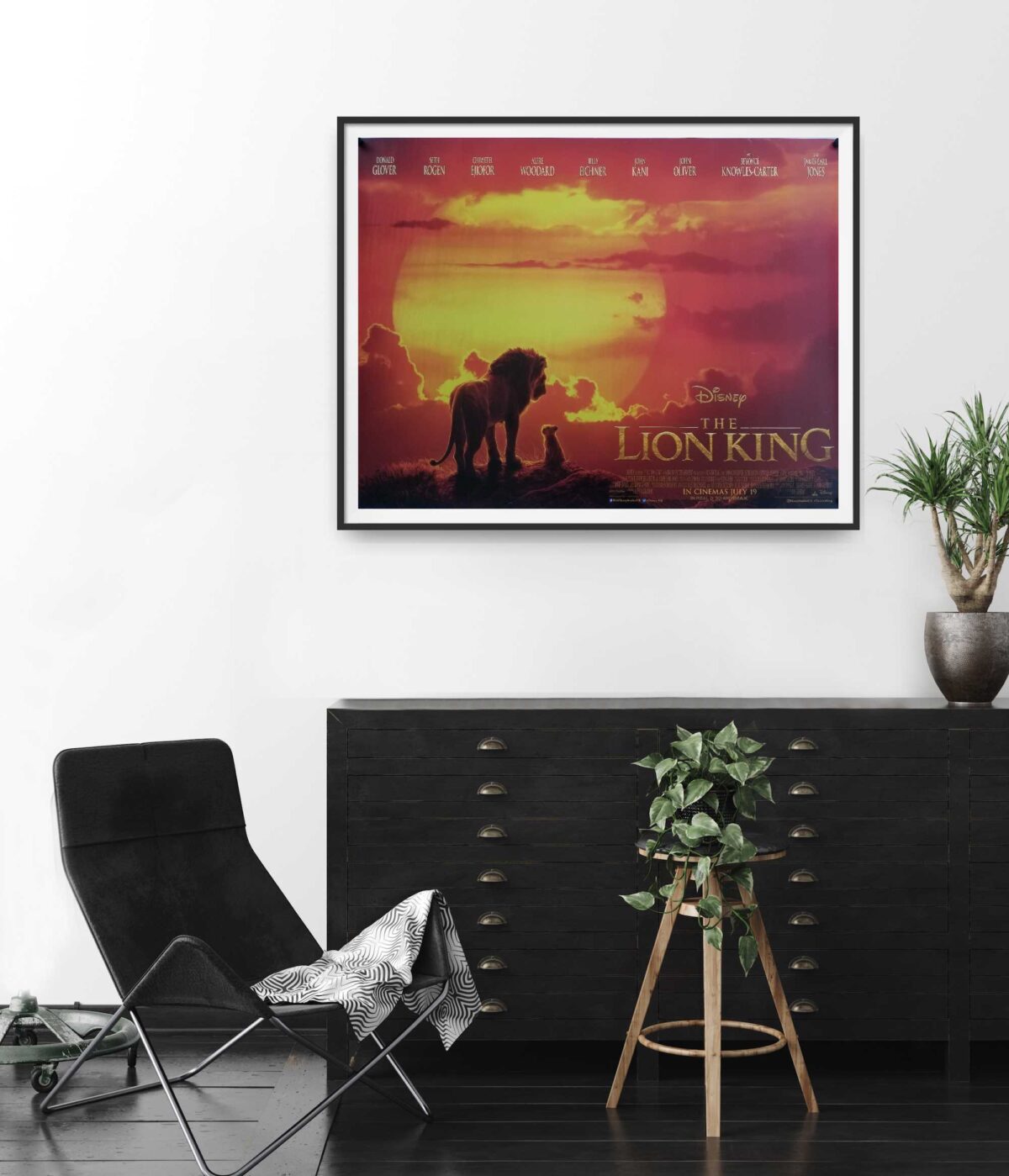 The Lion King (1994) Original UK Quad Poster 2019 RR - Cinema Poster ...