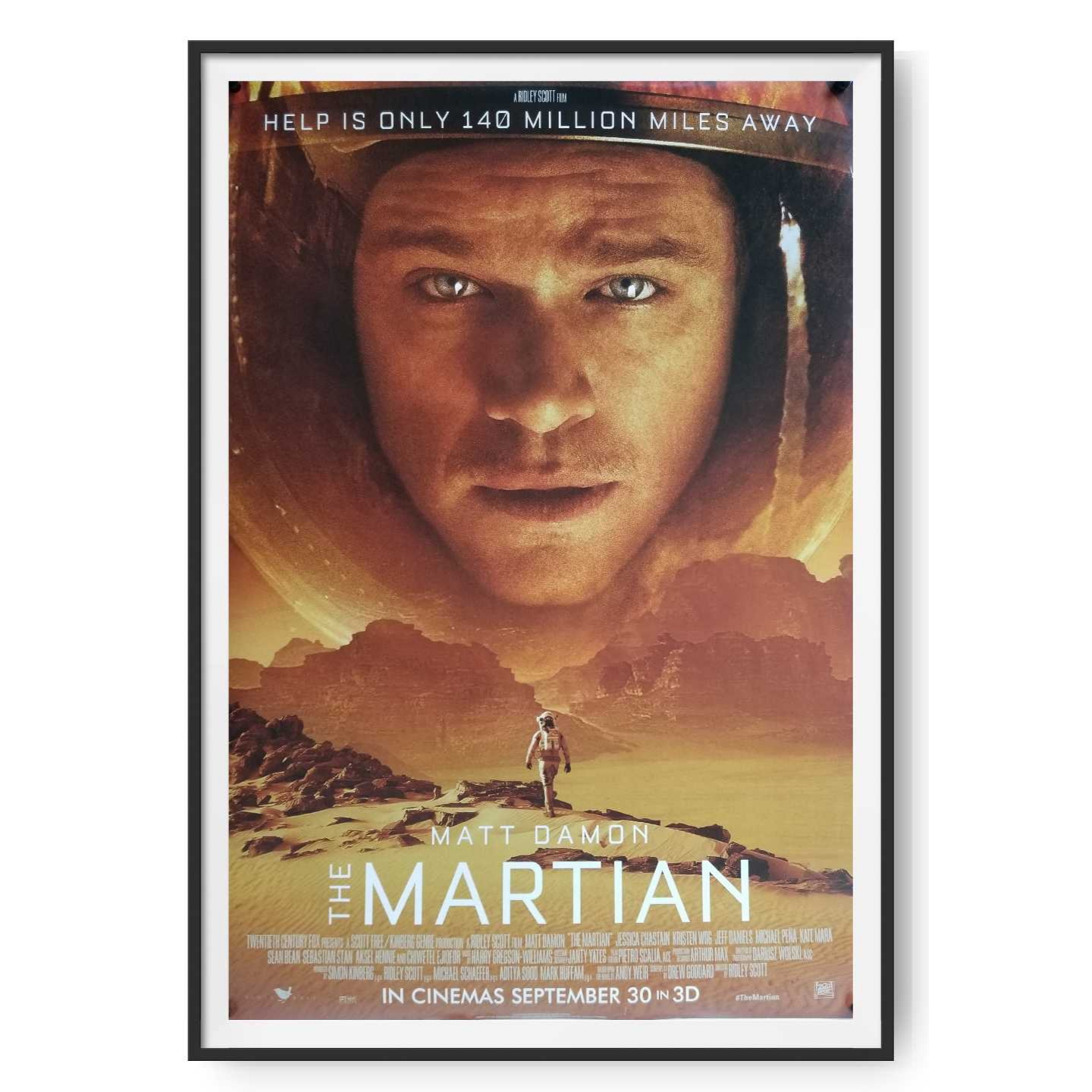 The Martian (2015) Original UK One Sheet Poster - Cinema Poster Gallery