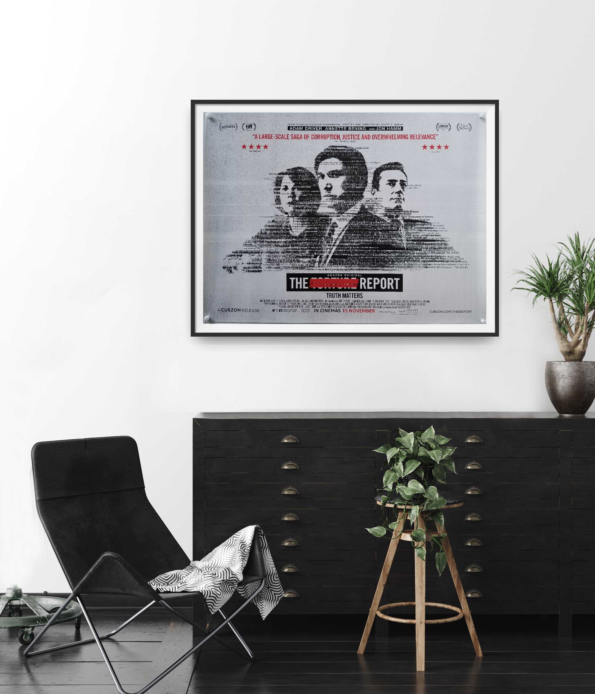 The Report (2019) Original UK Quad Poster - Cinema Poster Gallery