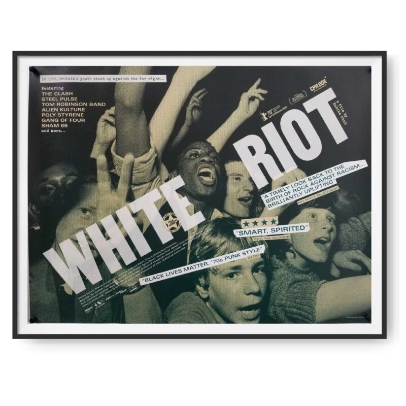 White Riot (2019) Original UK Quad Poster - Cinema Poster Gallery