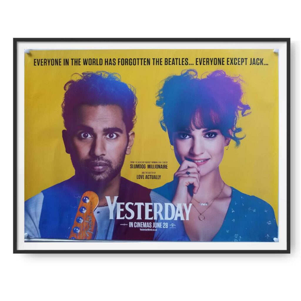 Yesterday (2019) Original UK Quad Poster - Cinema Poster Gallery