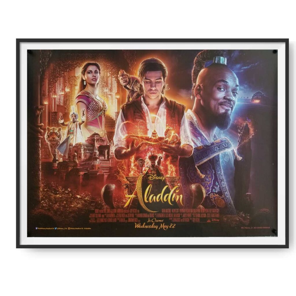 Aladdin (2019) Original UK Quad Poster - Cinema Poster Gallery