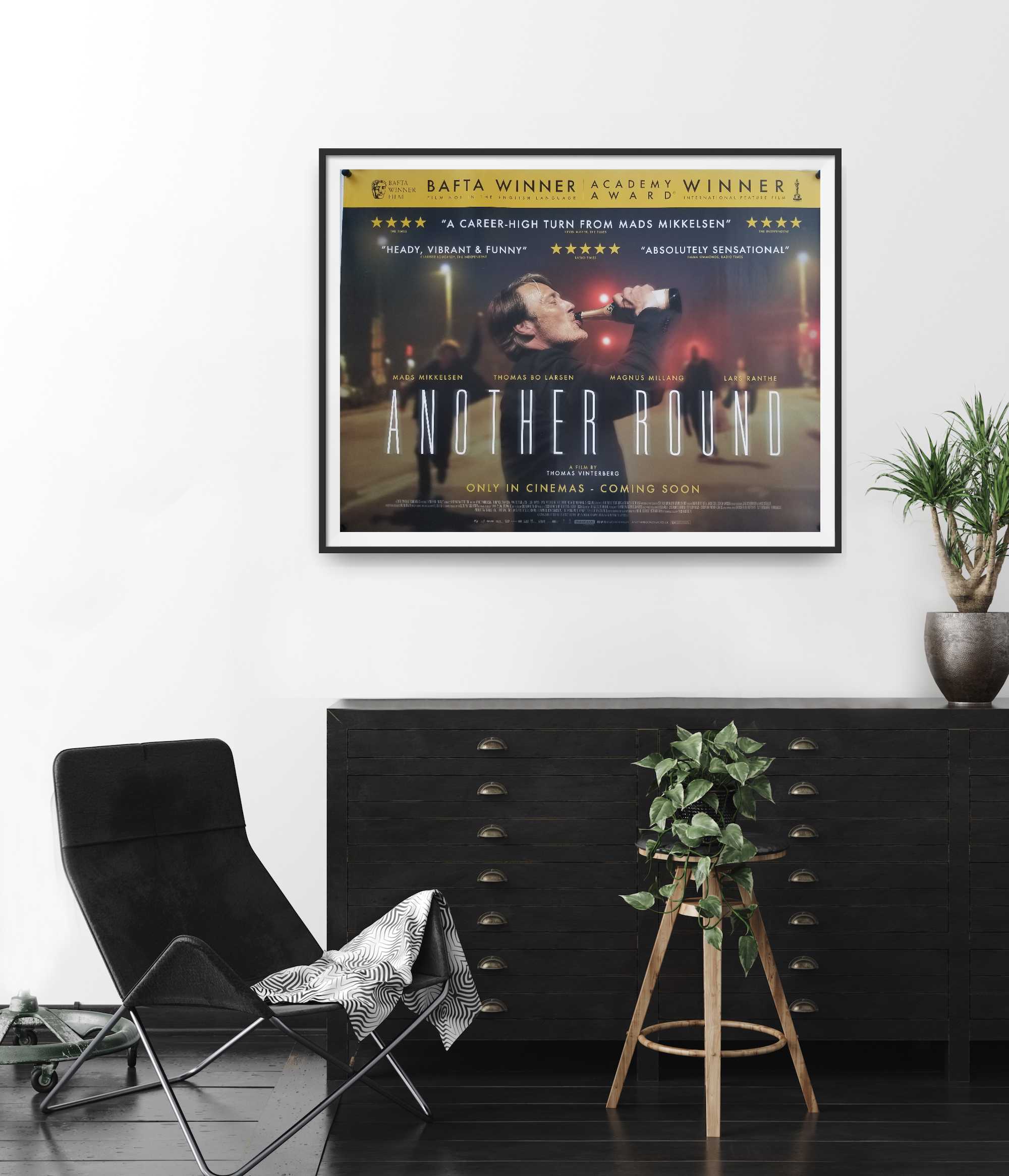 Another Round (2020) Original UK Quad Poster - Cinema Poster Gallery