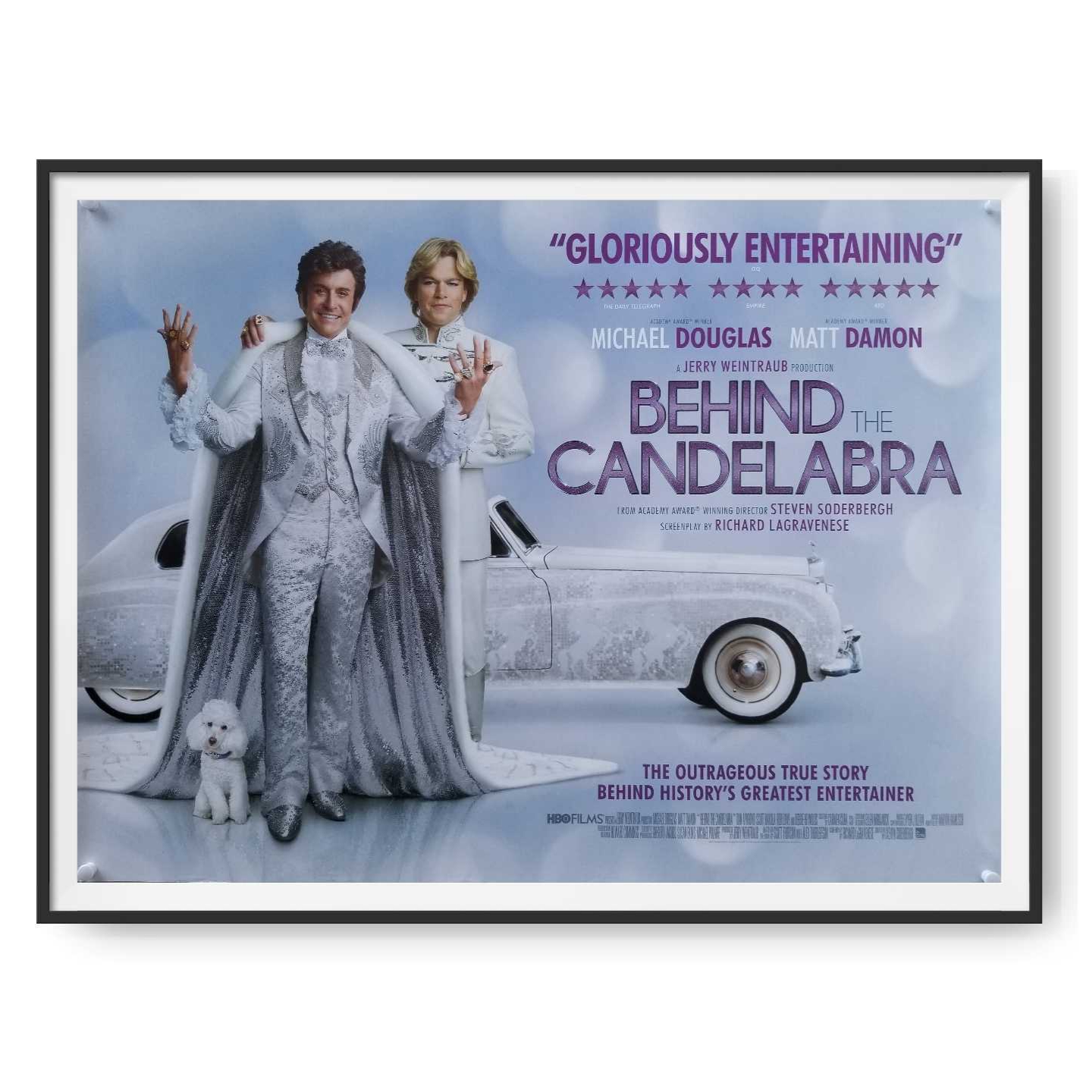 Behind The Candelabra (2013) Original UK Quad Poster - Cinema Poster ...
