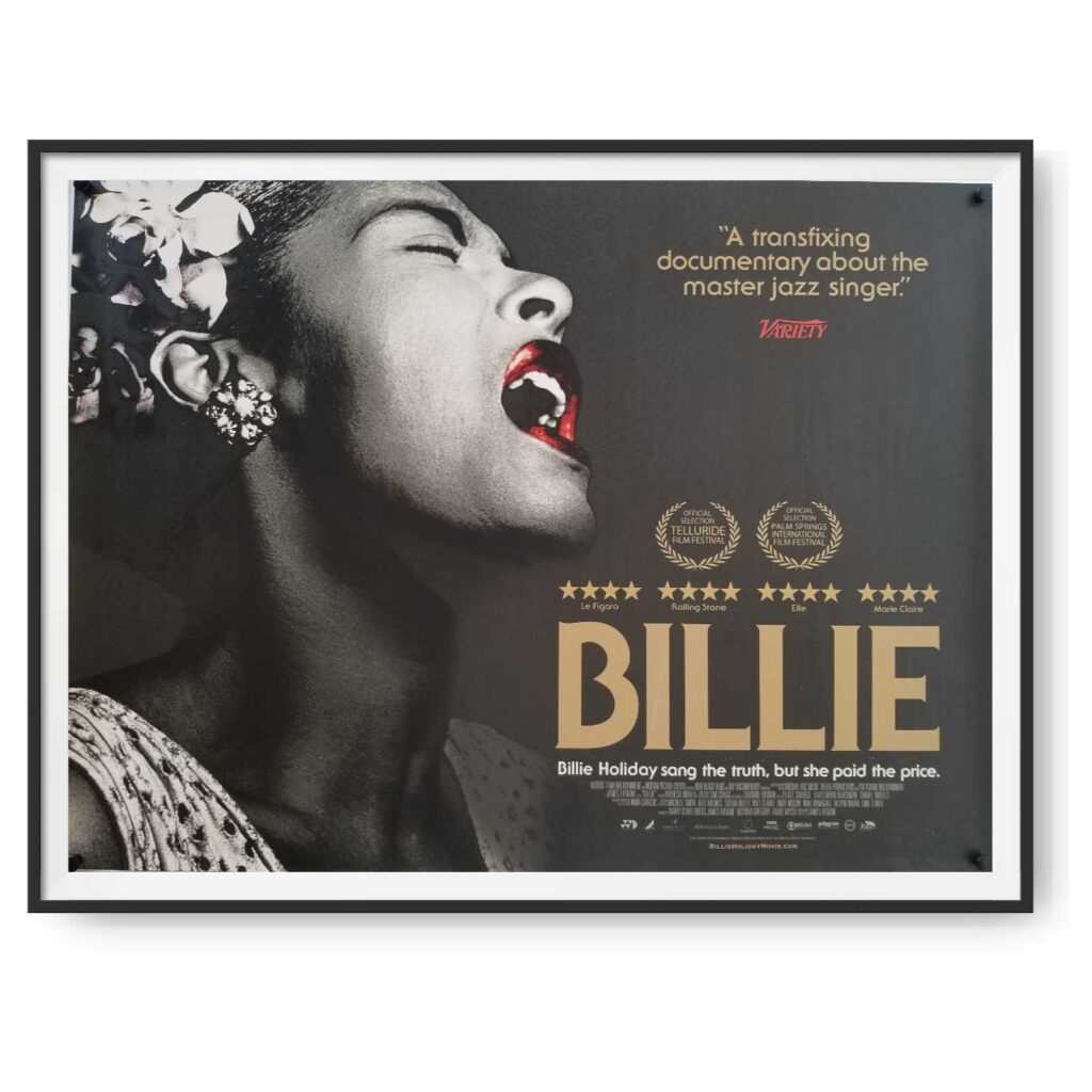 Billie (2019) Original UK Quad Poster - Cinema Poster Gallery