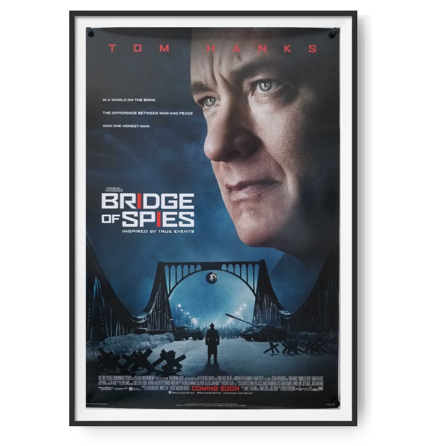 Bridge of Spies (2015) Original UK One Sheet Poster - Cinema Poster Gallery