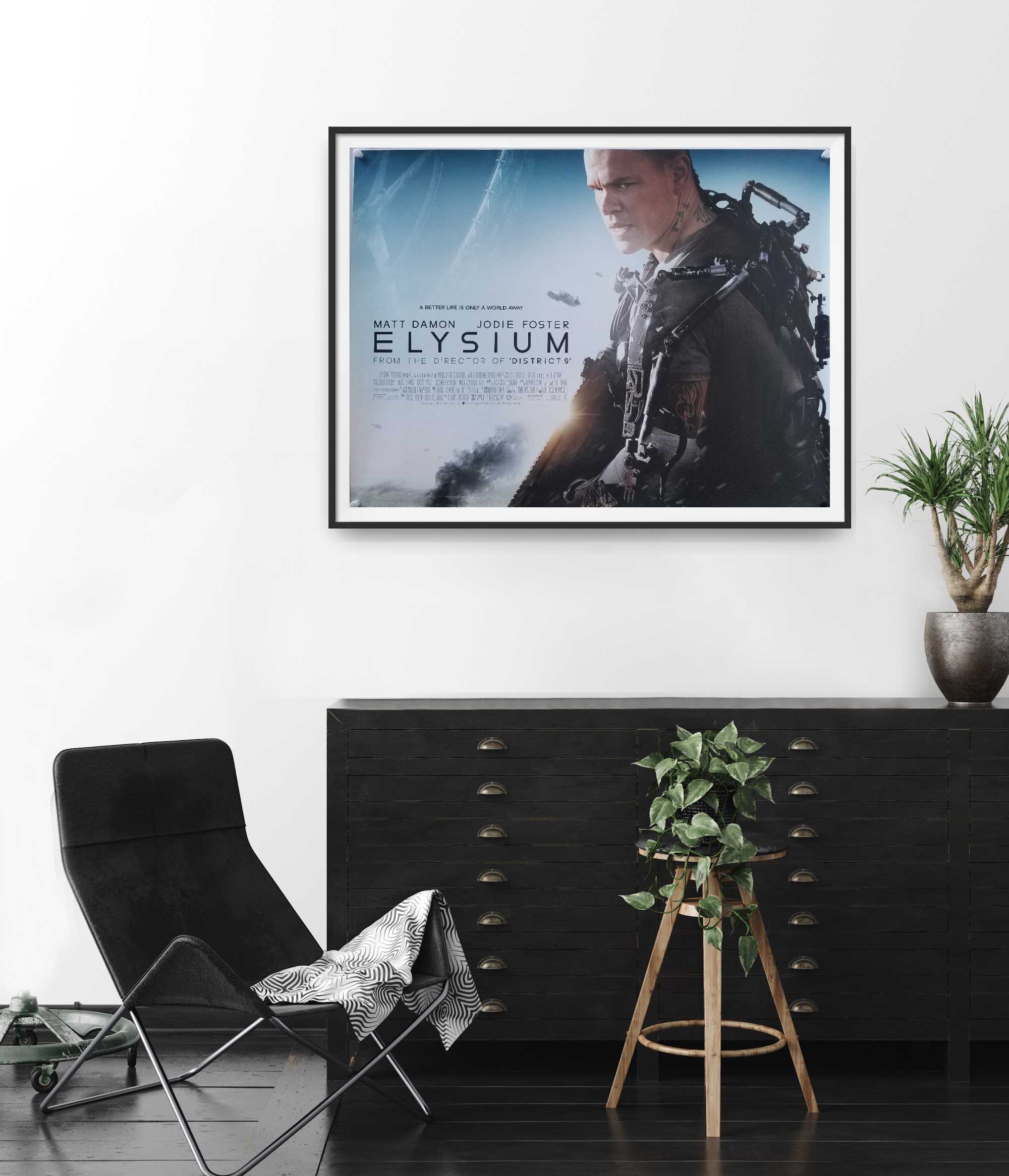 Elysium (2013) Original UK Quad Poster - Cinema Poster Gallery