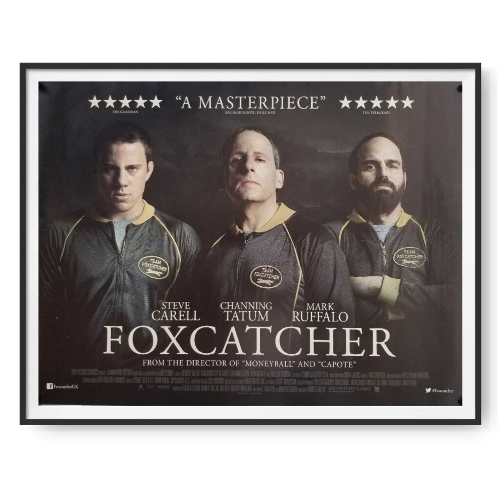 Foxcatcher (2014) Original UK Quad Poster - Cinema Poster Gallery