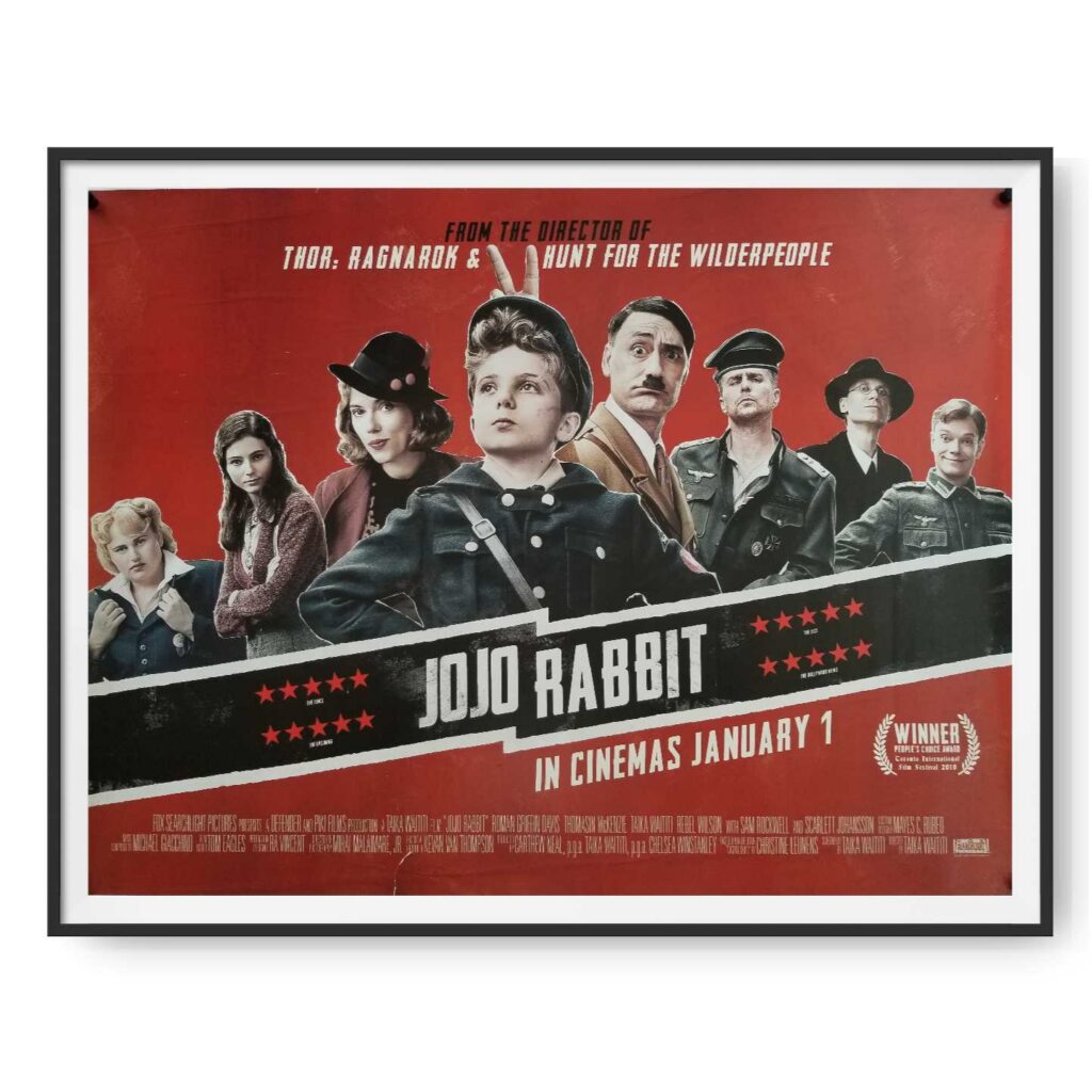 Jojo Rabbit (2019) Original UK Quad Poster - Cinema Poster Gallery
