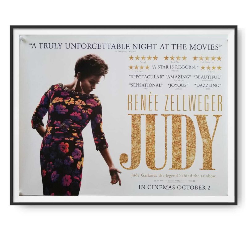 Judy (2019) Original UK Quad Poster - Cinema Poster Gallery