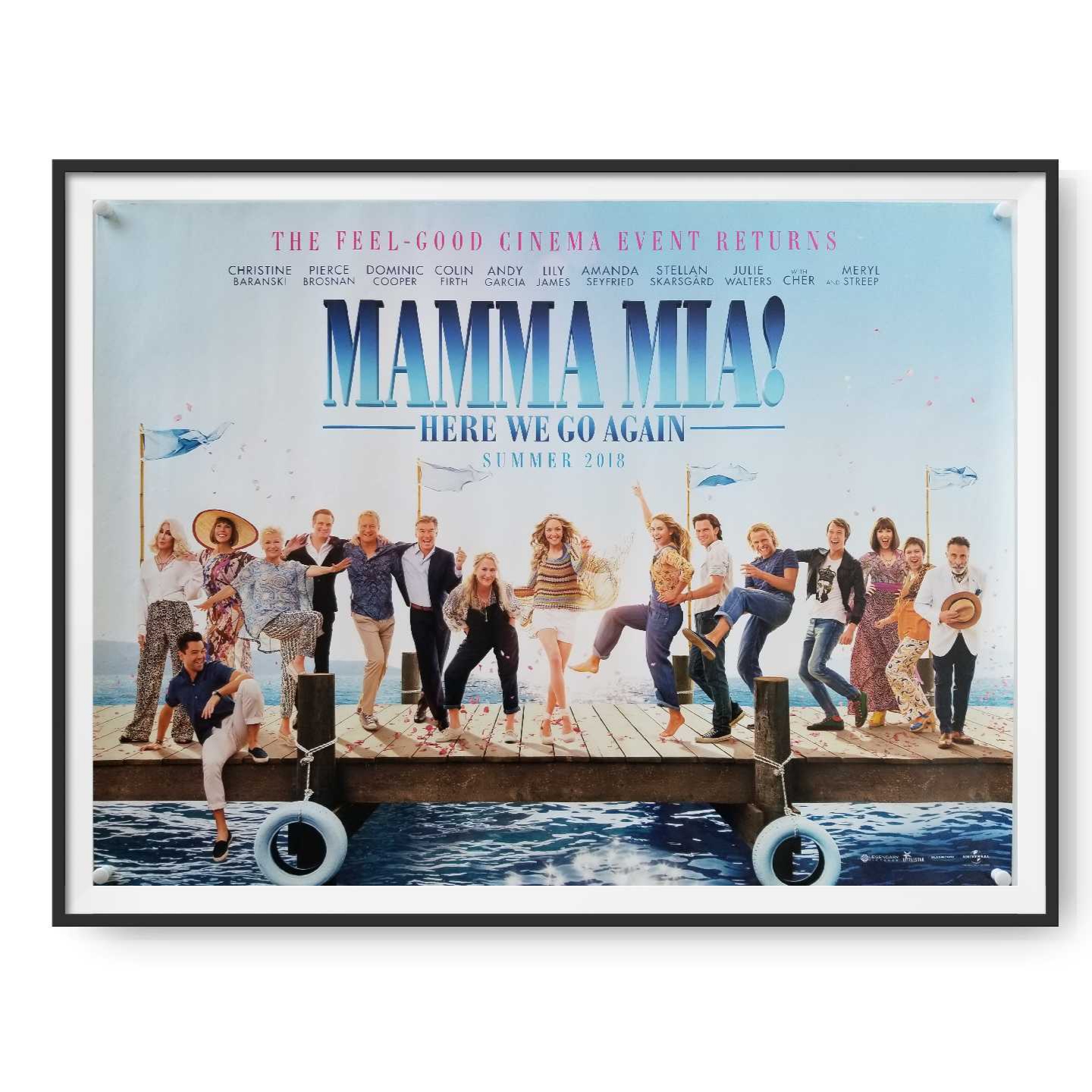 Mamma Mia! (2008) Original UK Quad Poster - Cinema Poster Gallery