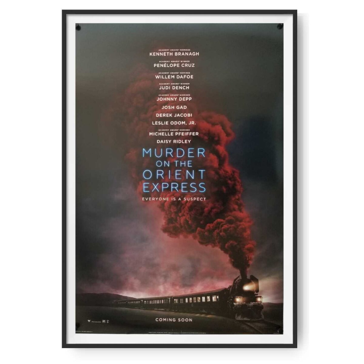 Murder on the Orient Express (2017) Original UK One Sheet Poster ...