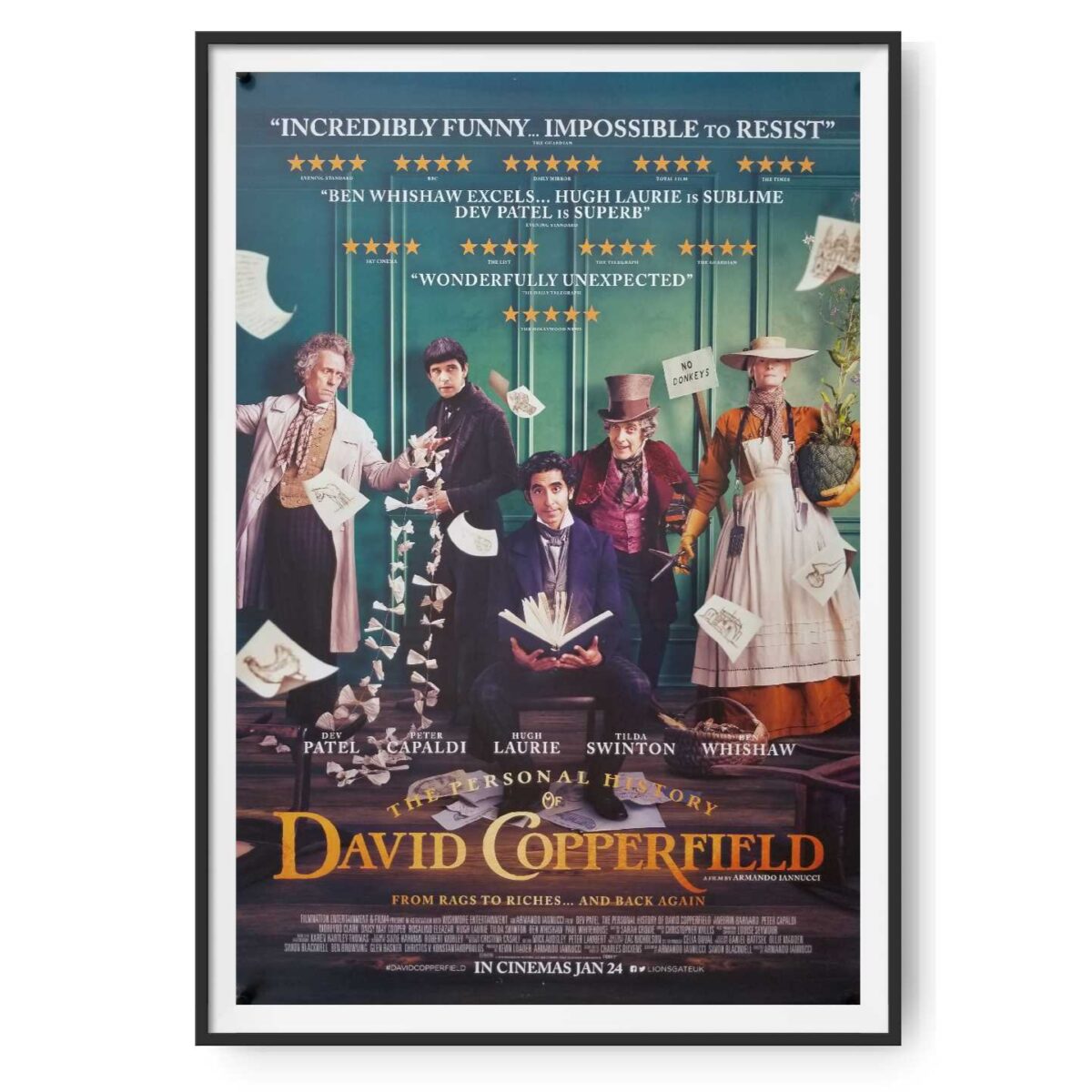 The Personal History of David Copperfield (2019) Original UK One Sheet ...
