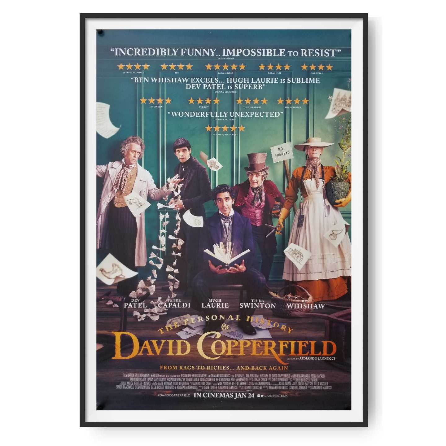The Personal History of David Copperfield (2019) Original UK One Sheet ...