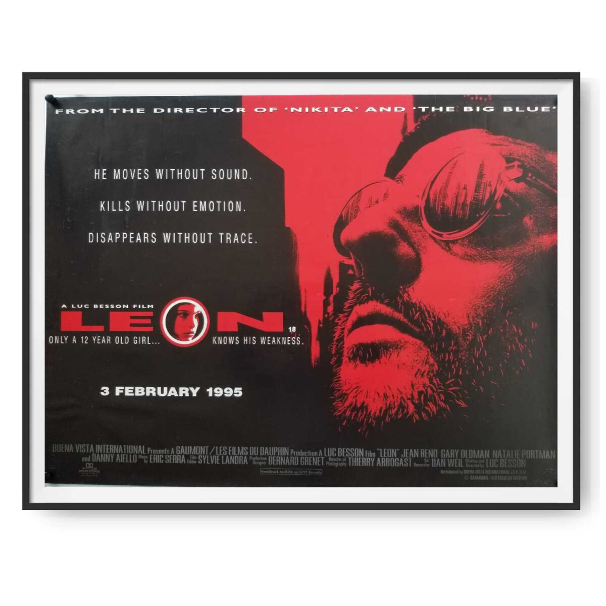 Leon (1994) Original UK Quad Poster - Cinema Poster Gallery