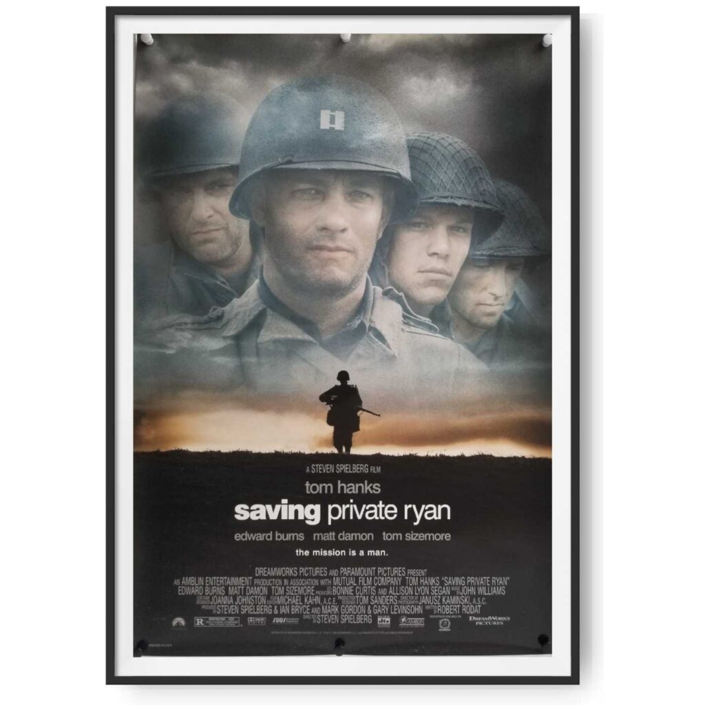Saving Private Ryan (1998) Original US One Sheet Poster - Cinema Poster ...