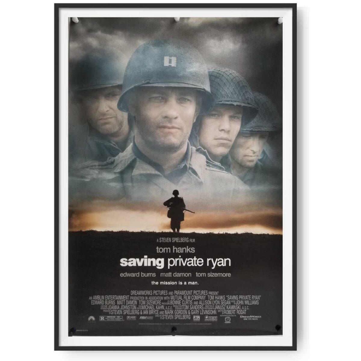 Saving Private Ryan (1998) Original US One Sheet Poster - Cinema Poster ...