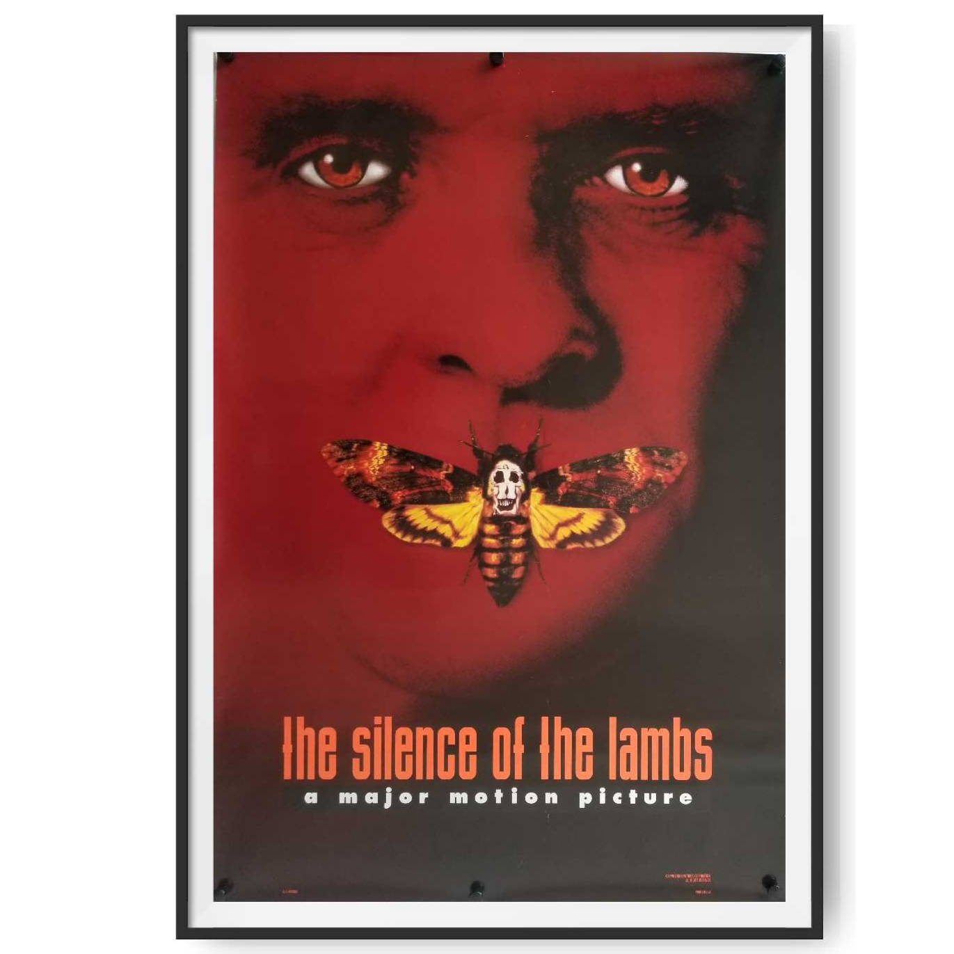 The Silence of the Lambs (1991) Original US One Sheet Poster - Cinema ...