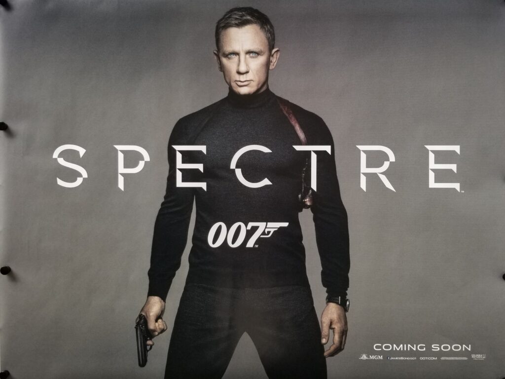 Spectre (2015) Original Advance UK Quad Poster - Cinema Poster Gallery