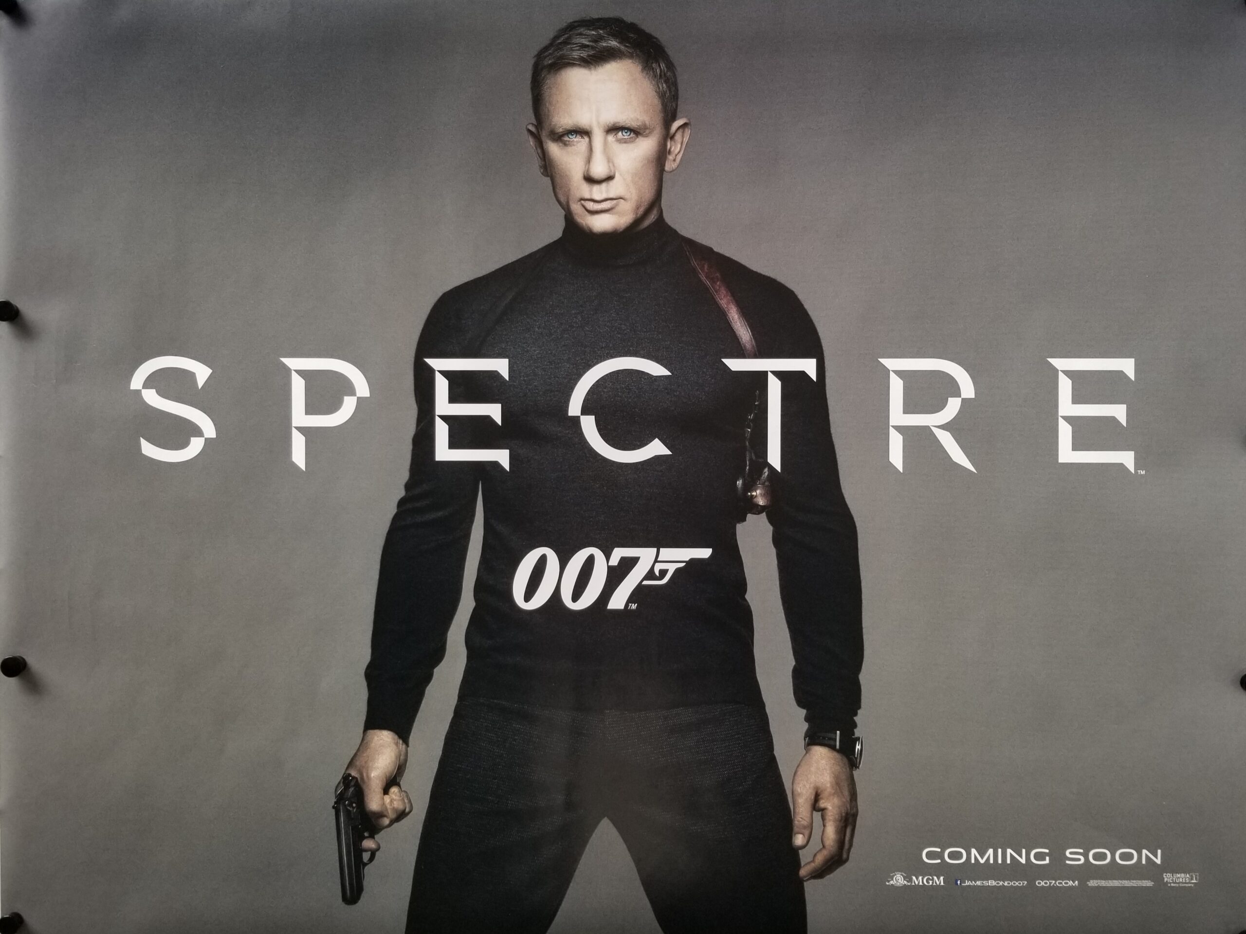 Spectre (2015) Original Advance UK Quad Poster - Cinema Poster Gallery