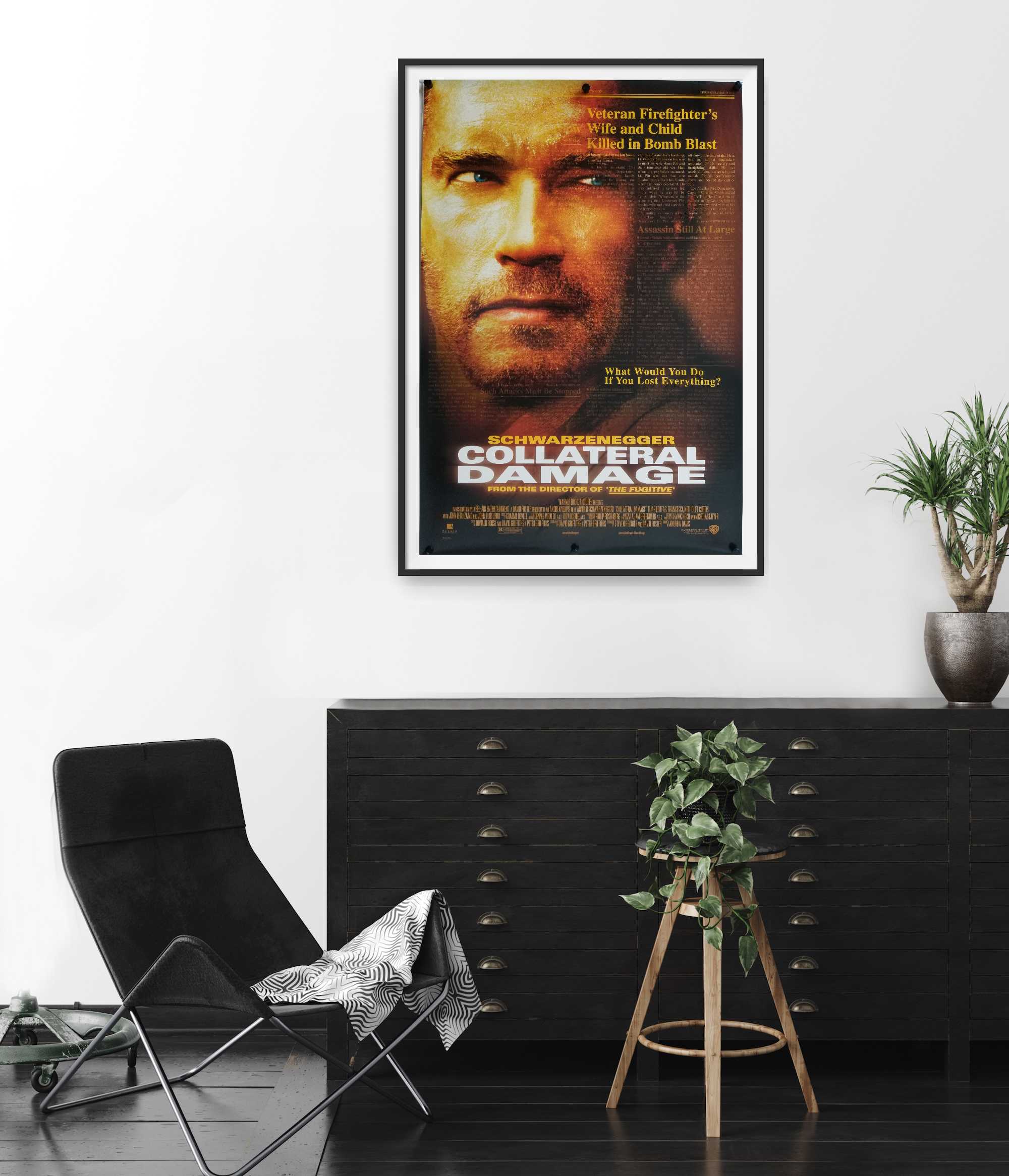 Collateral Damage (2002) Original US One Sheet Poster - Cinema Poster ...