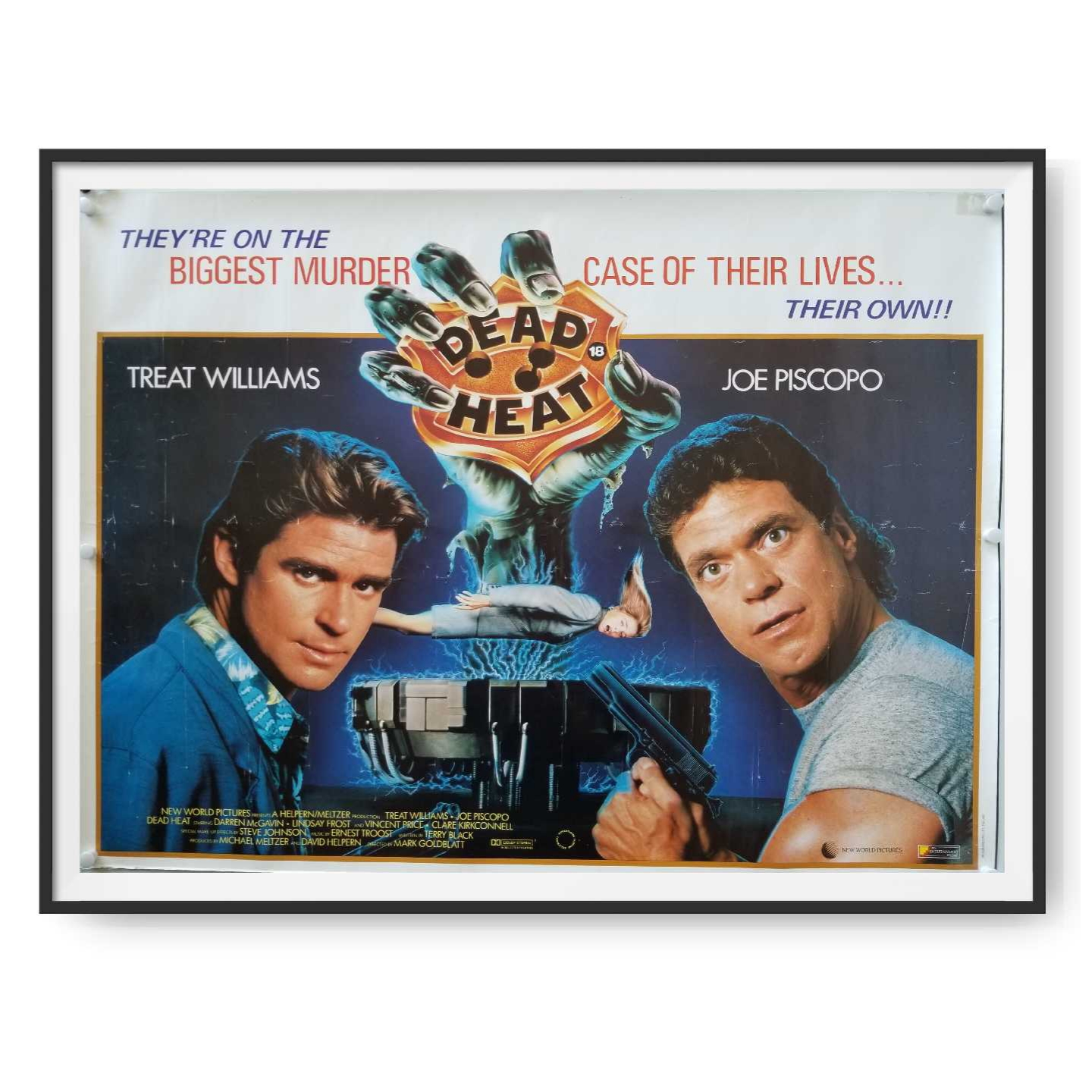 Dead Heat (1988) Original UK Quad Poster - Cinema Poster Gallery